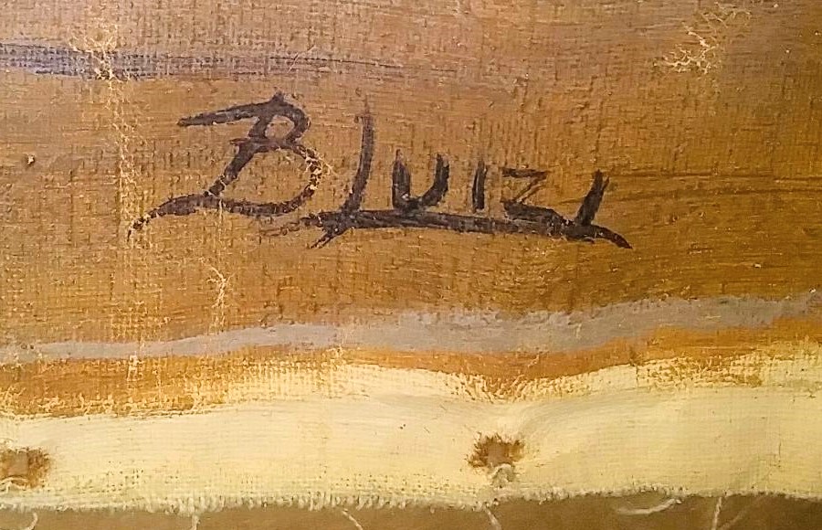 Wayne Howell Art? Nixon & more driving stagecoach + Painting signed ...