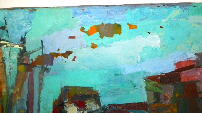 E (Erwin) Wending painting needs work - worth repairing or sell as ...