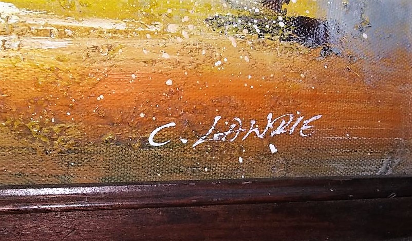 ANYONE KNOW HORSE RACING ARTIST C. LAWRIE? | Antiques Board