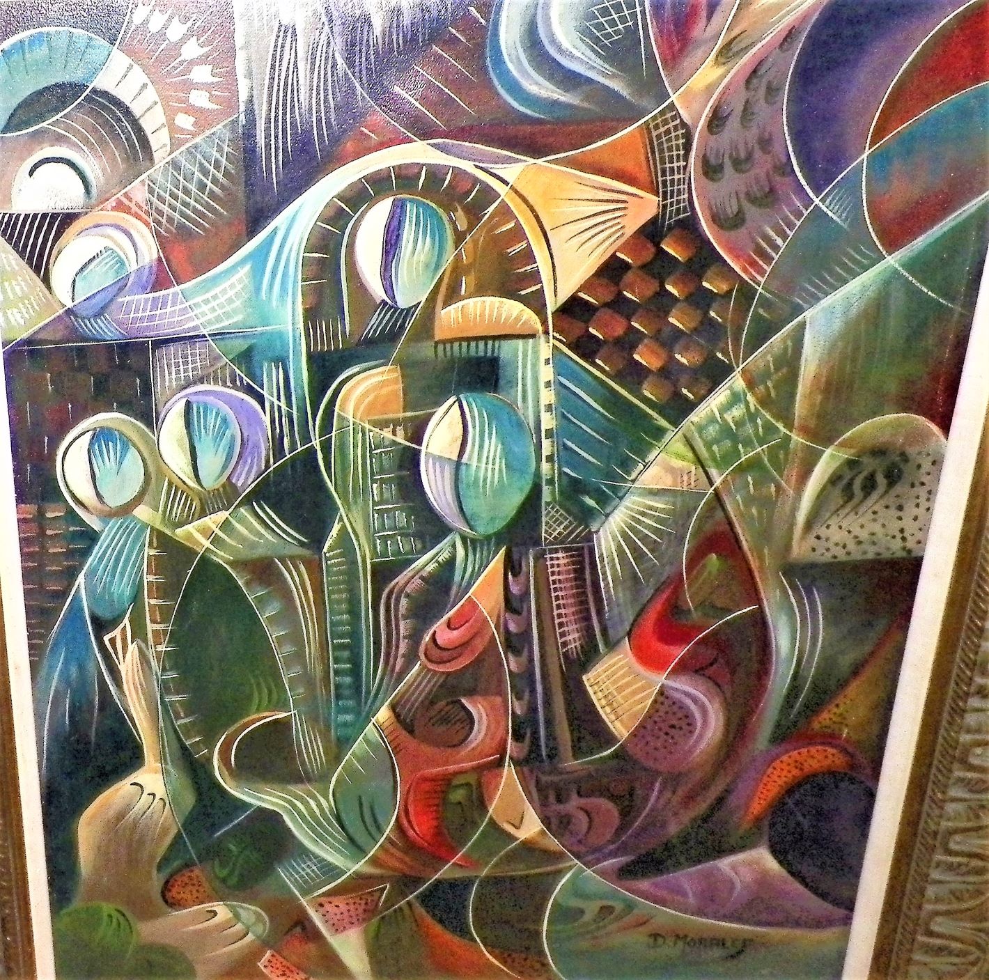Just wanted to show Cuban modernist artist Daniel Morales thrift store ...