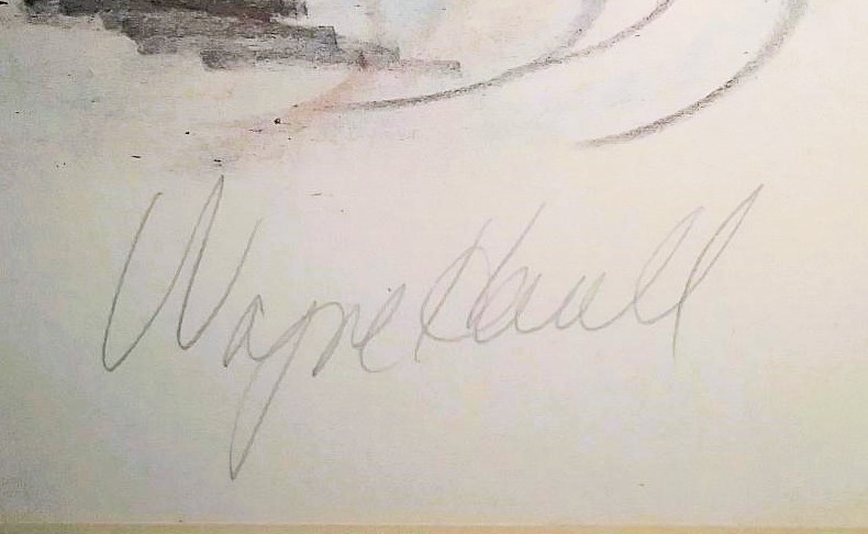 Wayne Howell Art? Nixon & more driving stagecoach + Painting signed ...