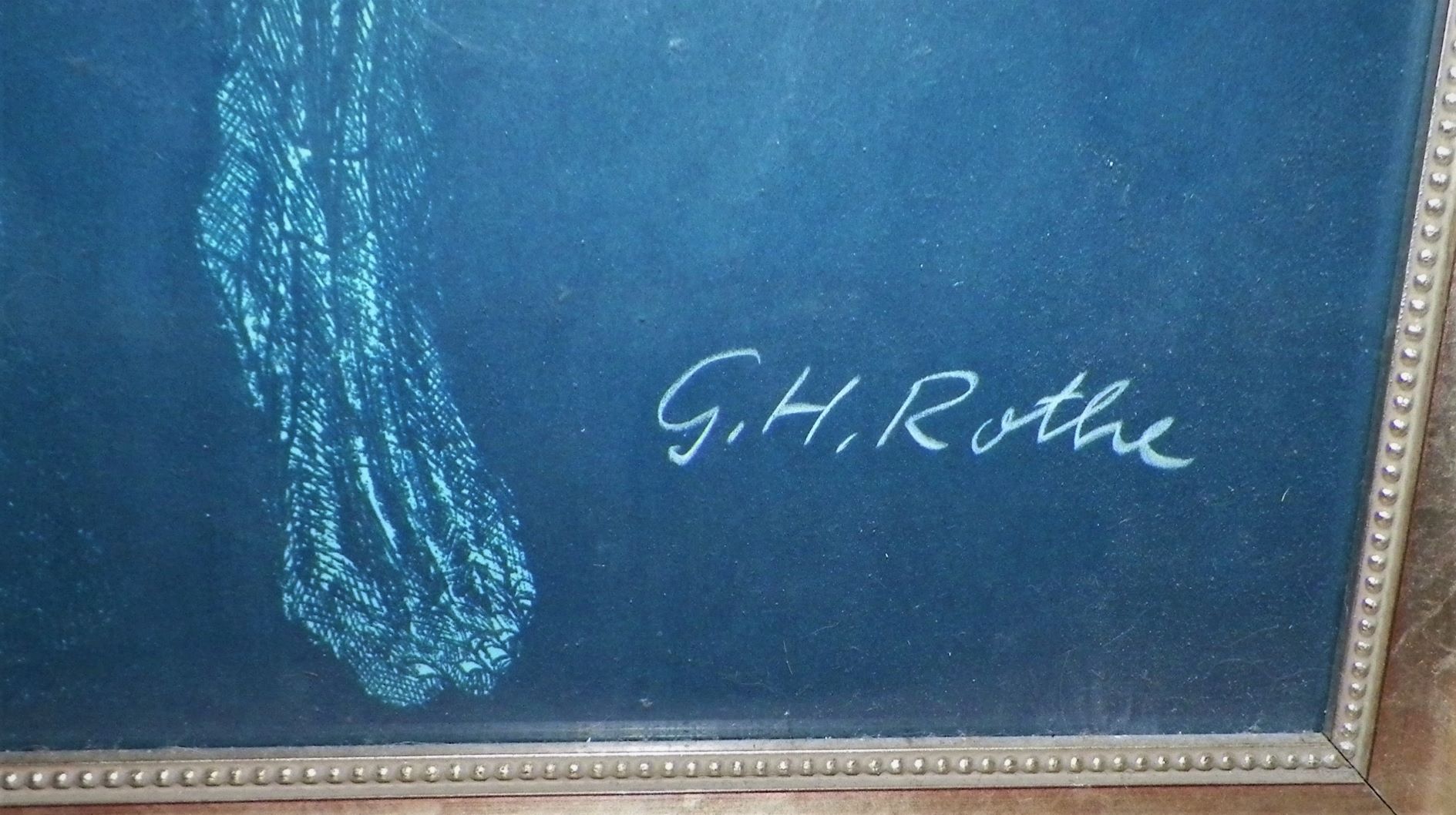 G. H. ROTHE - DANCE BEJART - HOW TO TELL IF A LITHO OR A MEZZoTINT ...