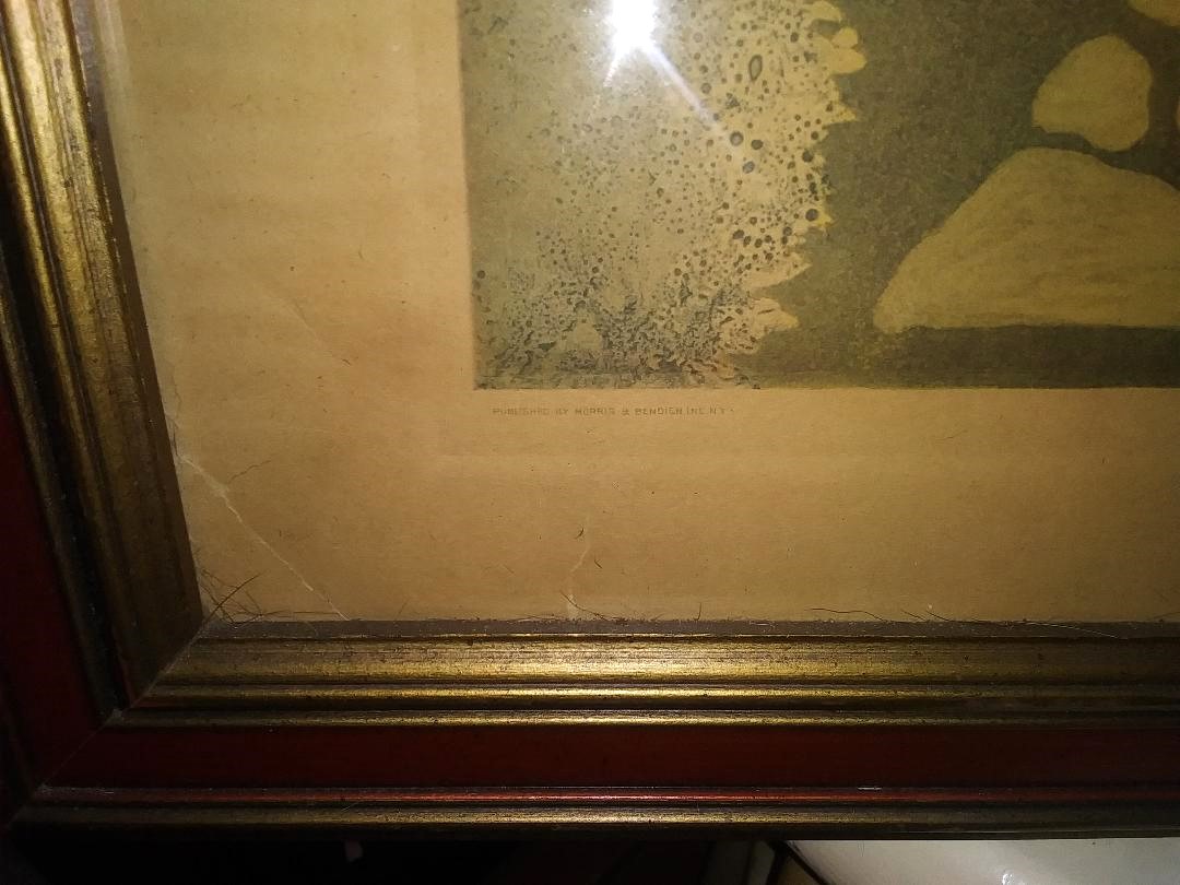 Louis Icarte - faded signature by hand? Original print? | Antiques Board