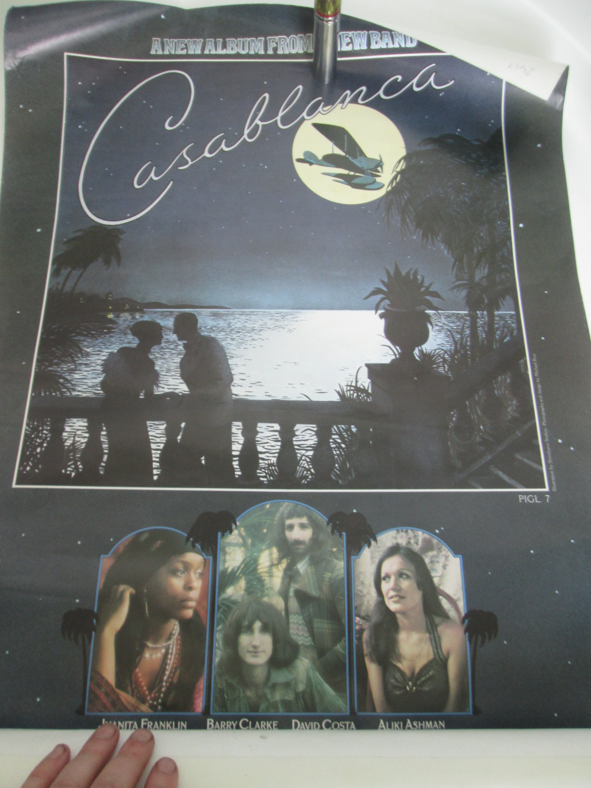 early 70s band/album promo posters | Antiques Board