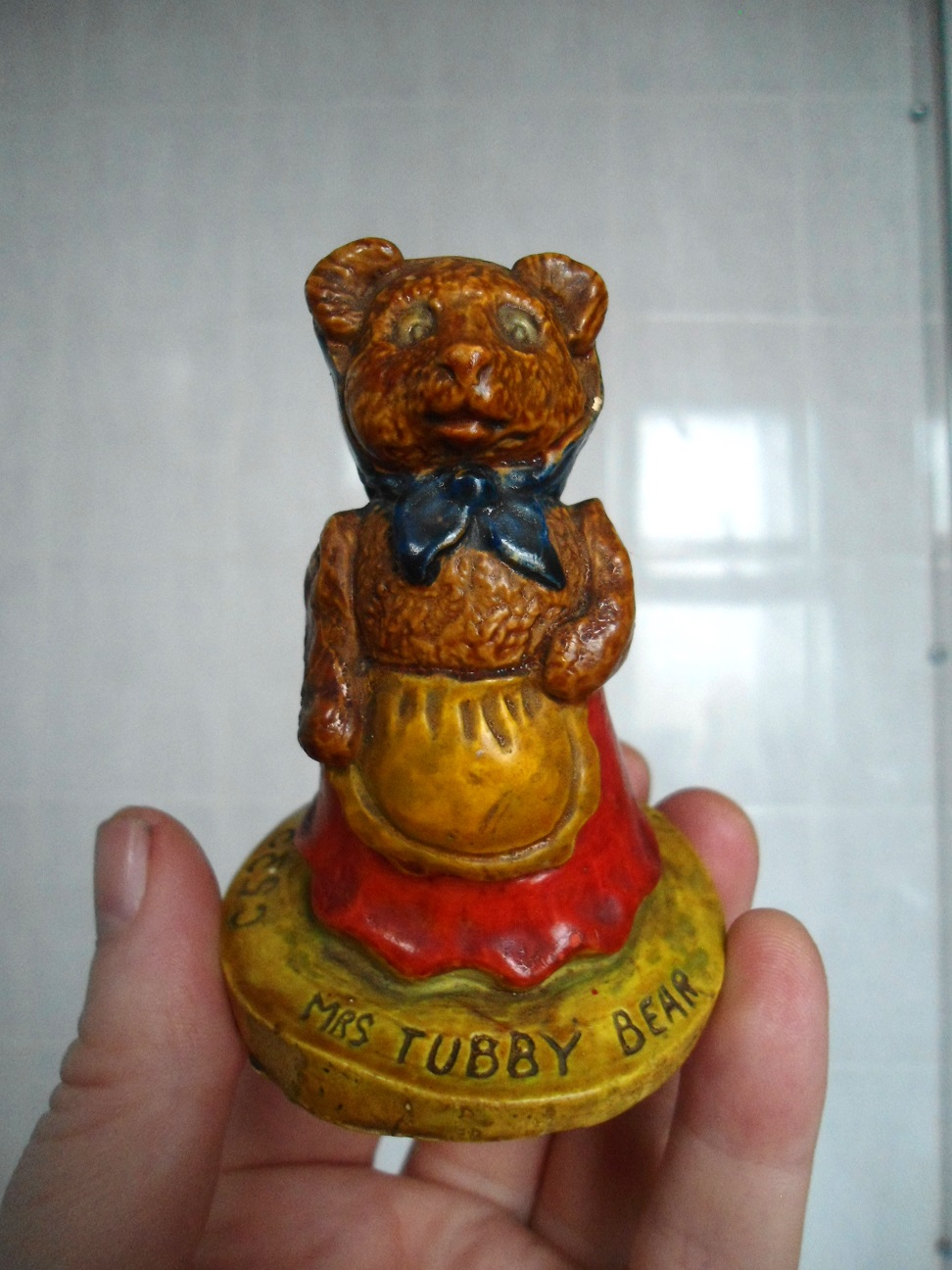 Mrs tubby bear figurine | Antiques Board