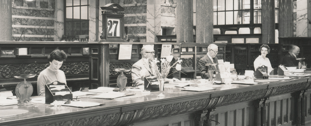 Large framed photo of a bank interior - interesting! | Page 3 ...