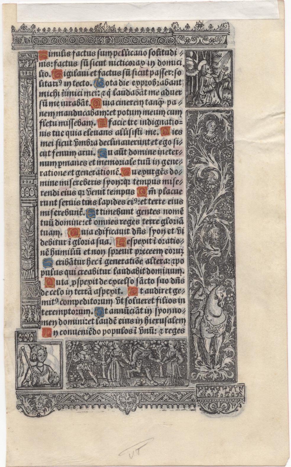 Fragments of Book of Hours (Paris 1499-1535) | Antiques Board