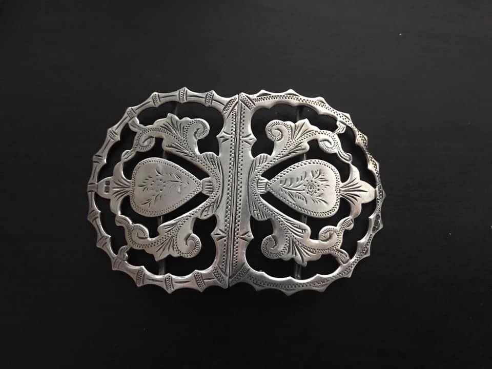 Sterling Silver Buckle (1906 B'ham) | Antiques Board