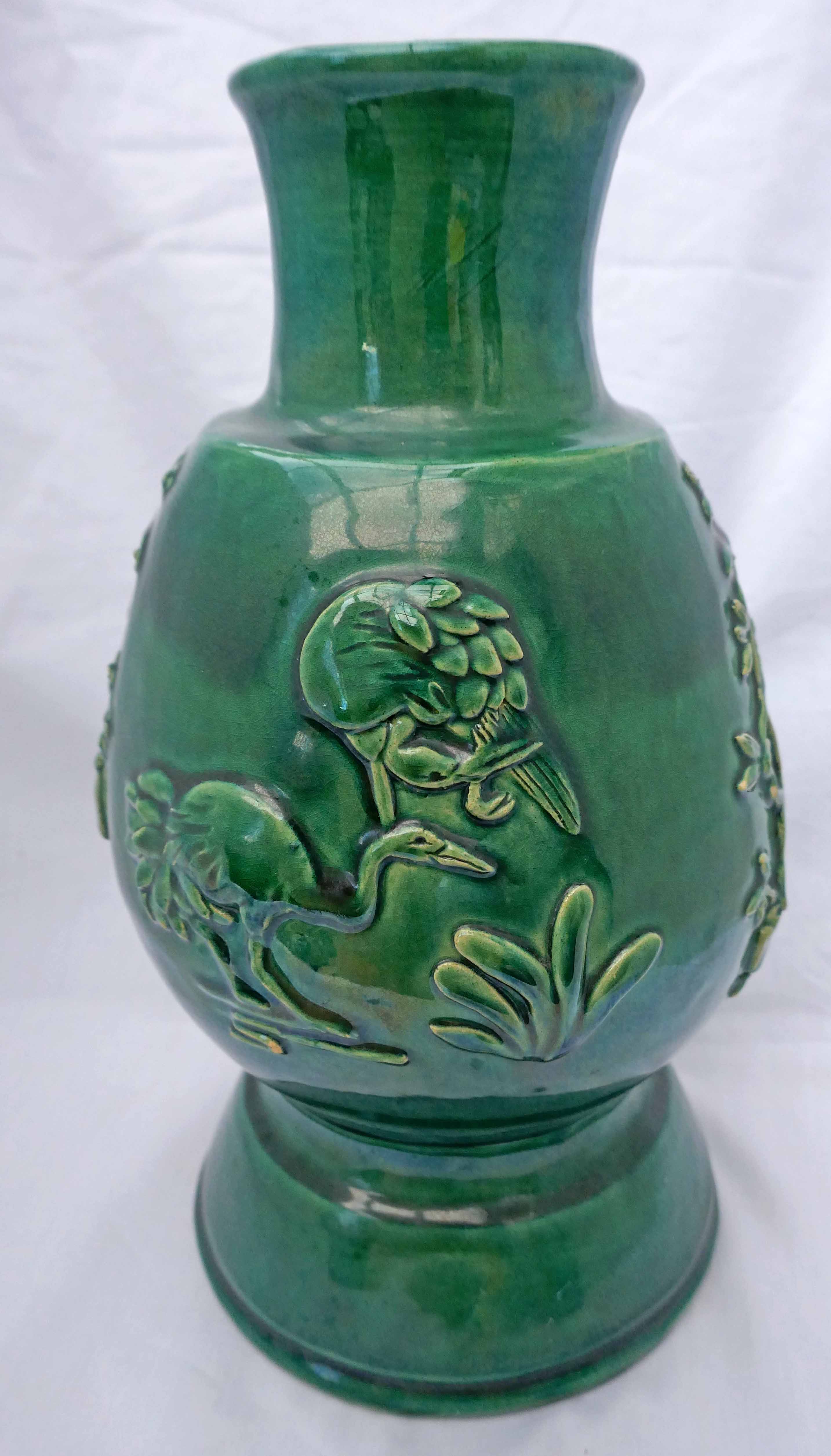 Green pottery vase - sort of Chinese, where to start! | Antiques Board