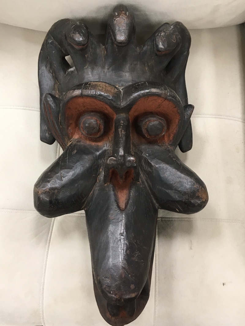 2 Elak-Oku Cameroon Masks | Antiques Board