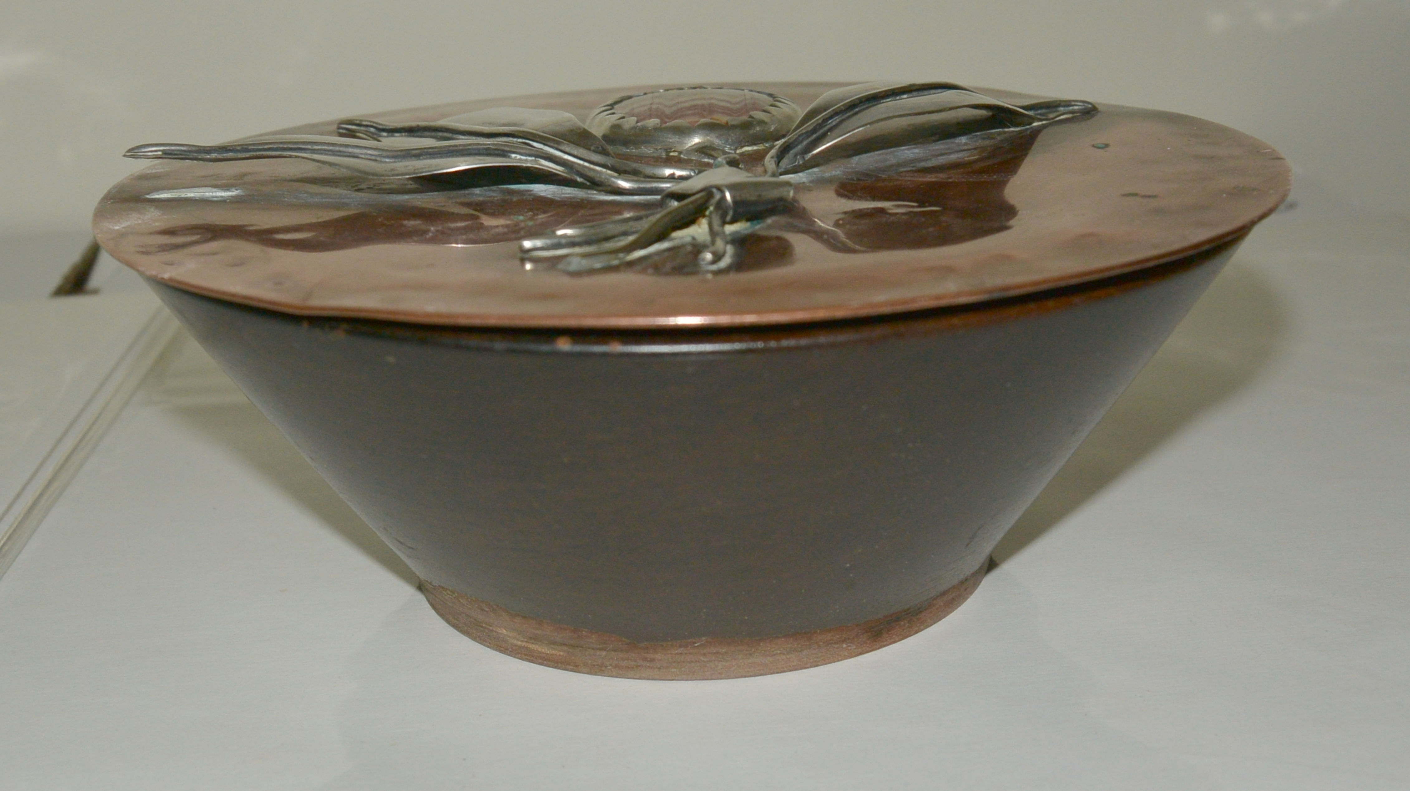 Signed Copper Bowl with Silver, Native American? | Antiques Board