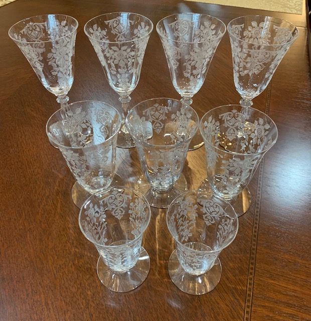 Vintage Wine Glasses - looking for info | Antiques Board