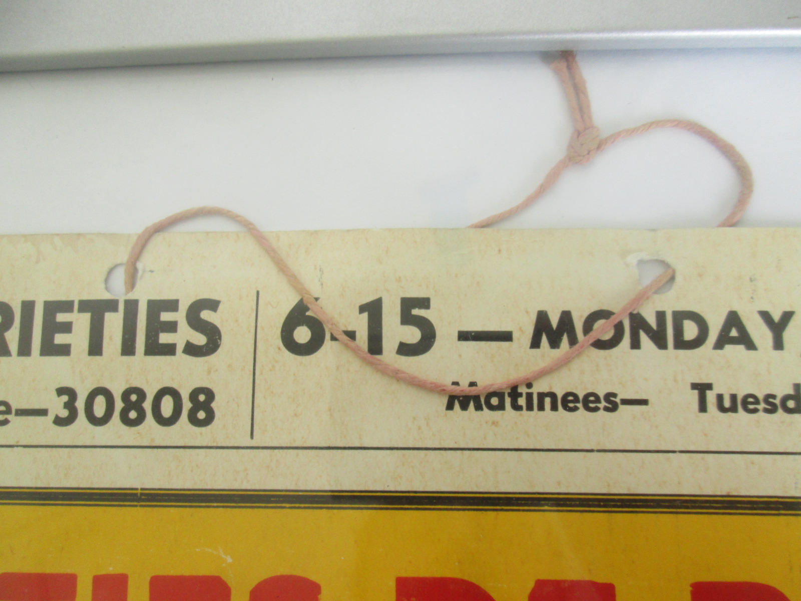 vintage show poster | Antiques Board