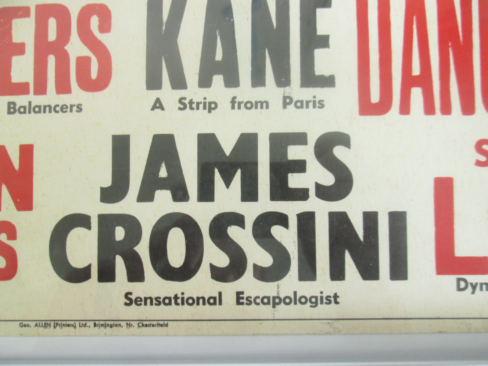 vintage show poster | Antiques Board