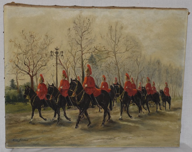 Elsa Selian Oil Painting | Antiques Board