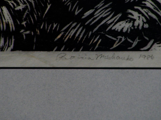 Help With Signature On Linocut | Antiques Board