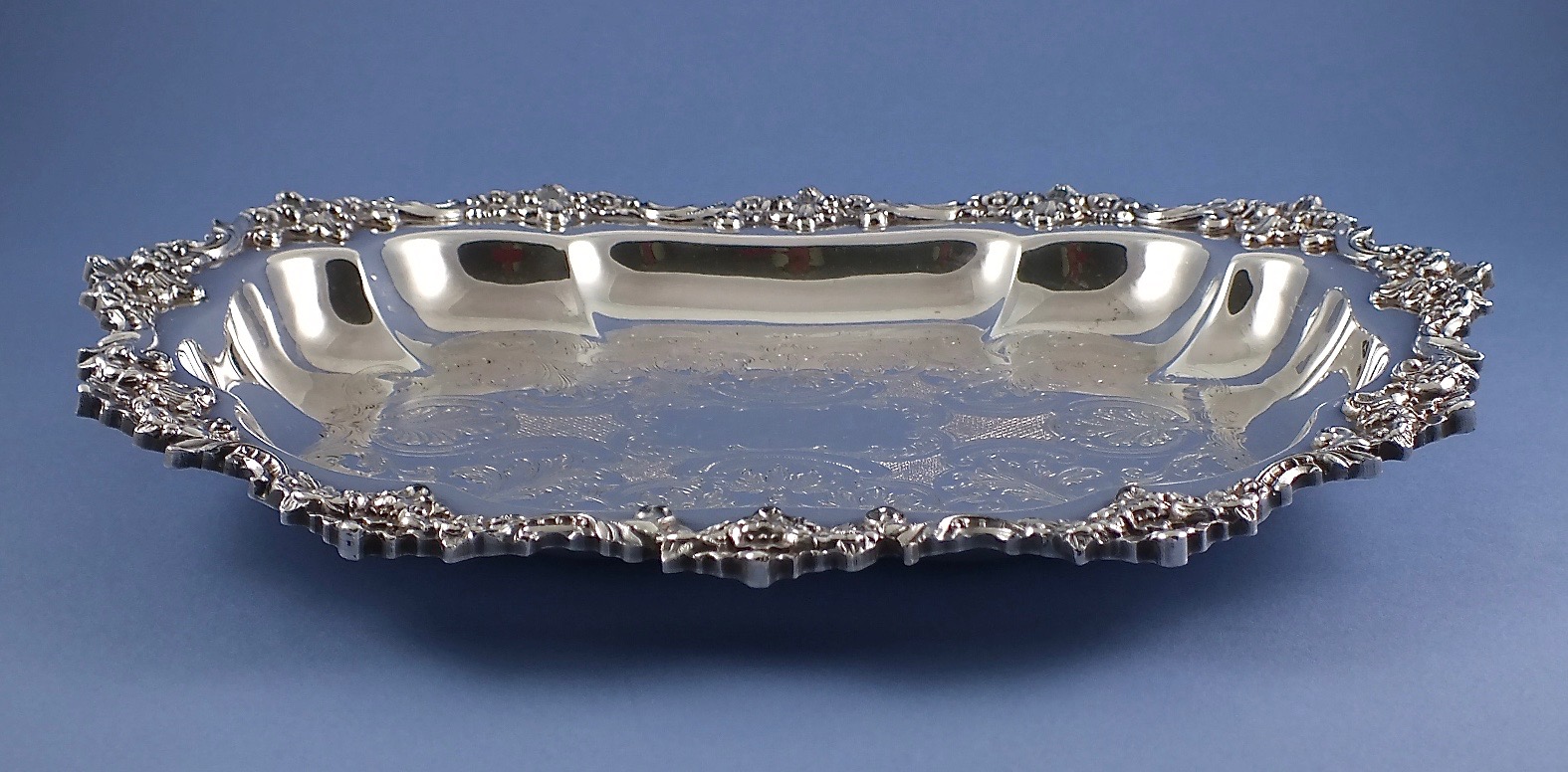 What would this silverplate Tray/Bowl have been used for? | Antiques Board
