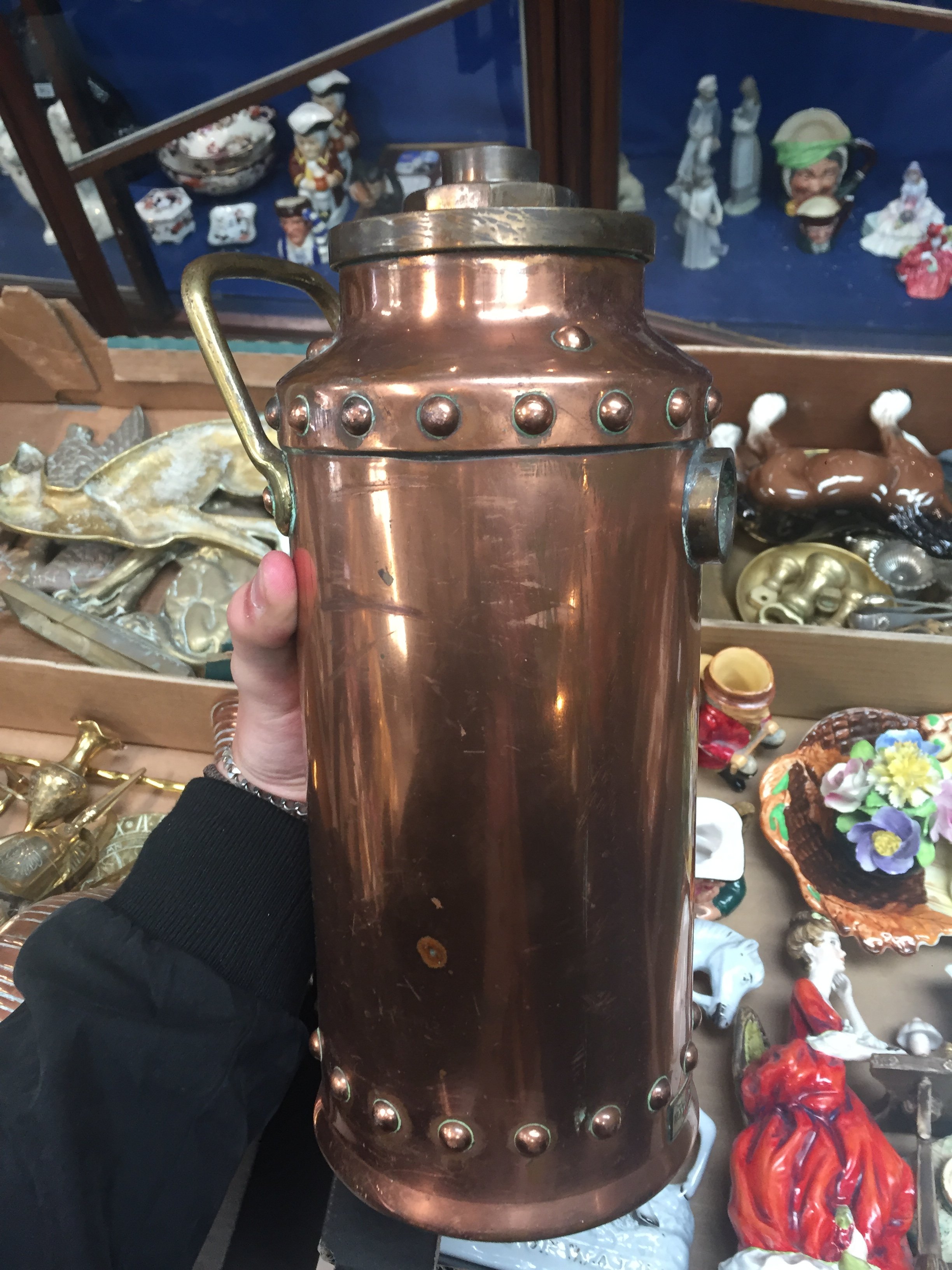 Heavy copper brass? Vessel | Antiques Board