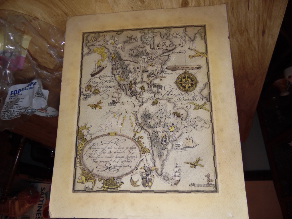 Antique Map By George Wheeler | Antiques Board