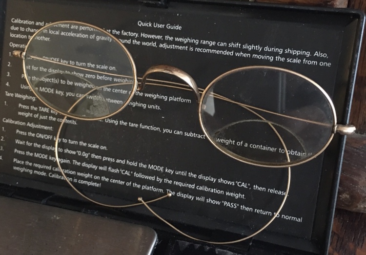 GX mark on gold spectacles | Antiques Board