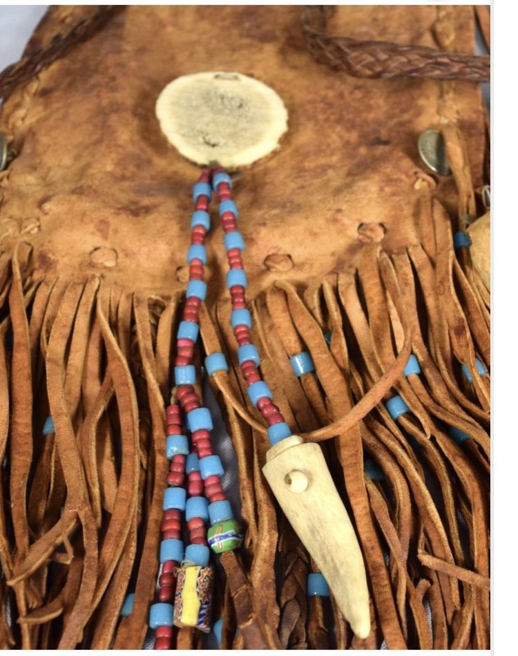 Native American beaded leather bags | Antiques Board