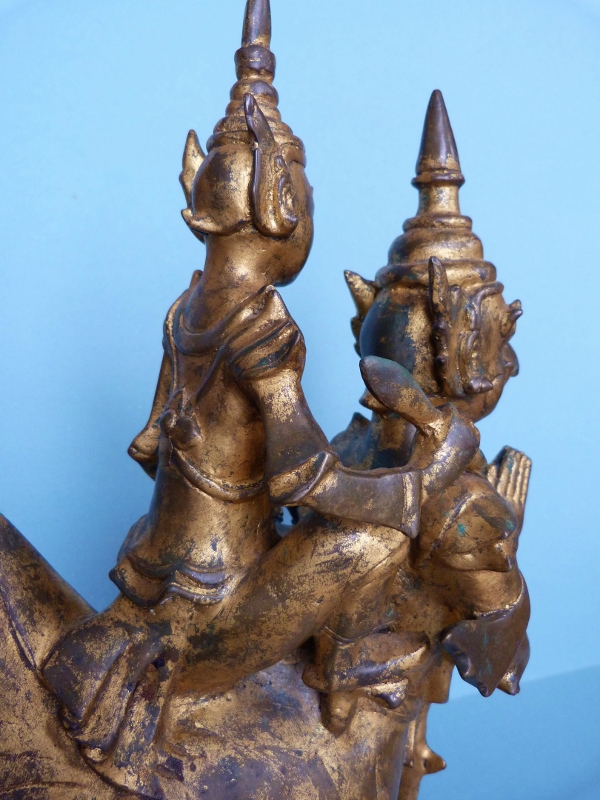 Thai or Burmese? Garuda with Rider - Vishnu or Rama? | Antiques Board