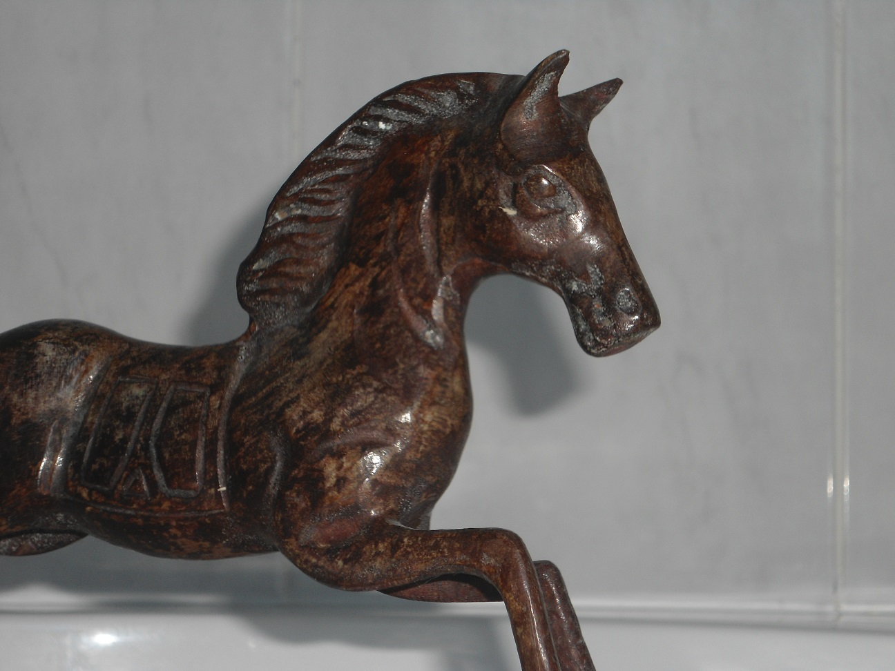 miniature metal rocking horse | Antiques Board