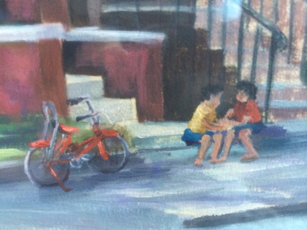 Painting Signed Sharon Pettit | Antiques Board