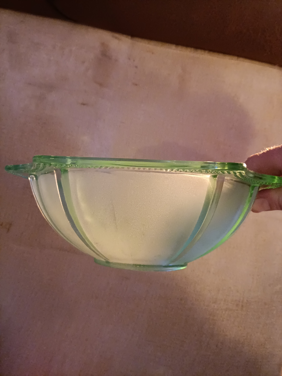 Art deco glass bowl | Antiques Board