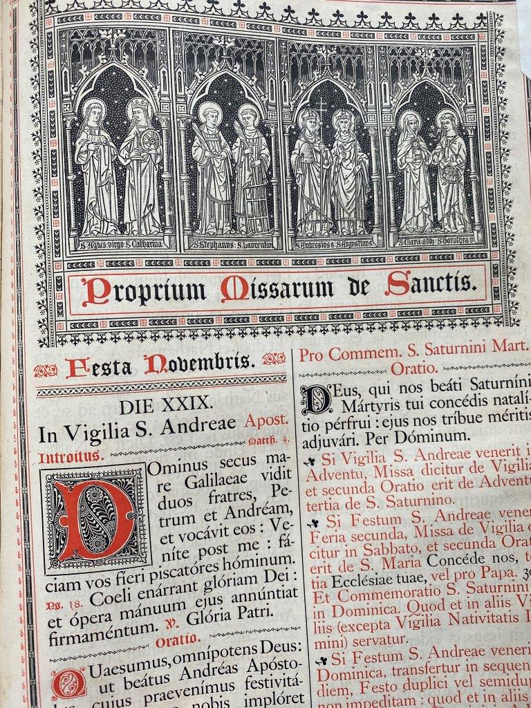 Missale Romanum (Roman missal) - Plantin 1574 | Antiques Board