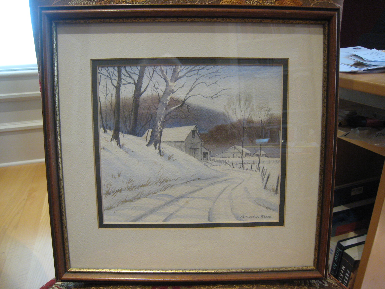 Kenneth J Reeve Watercolors | Antiques Board