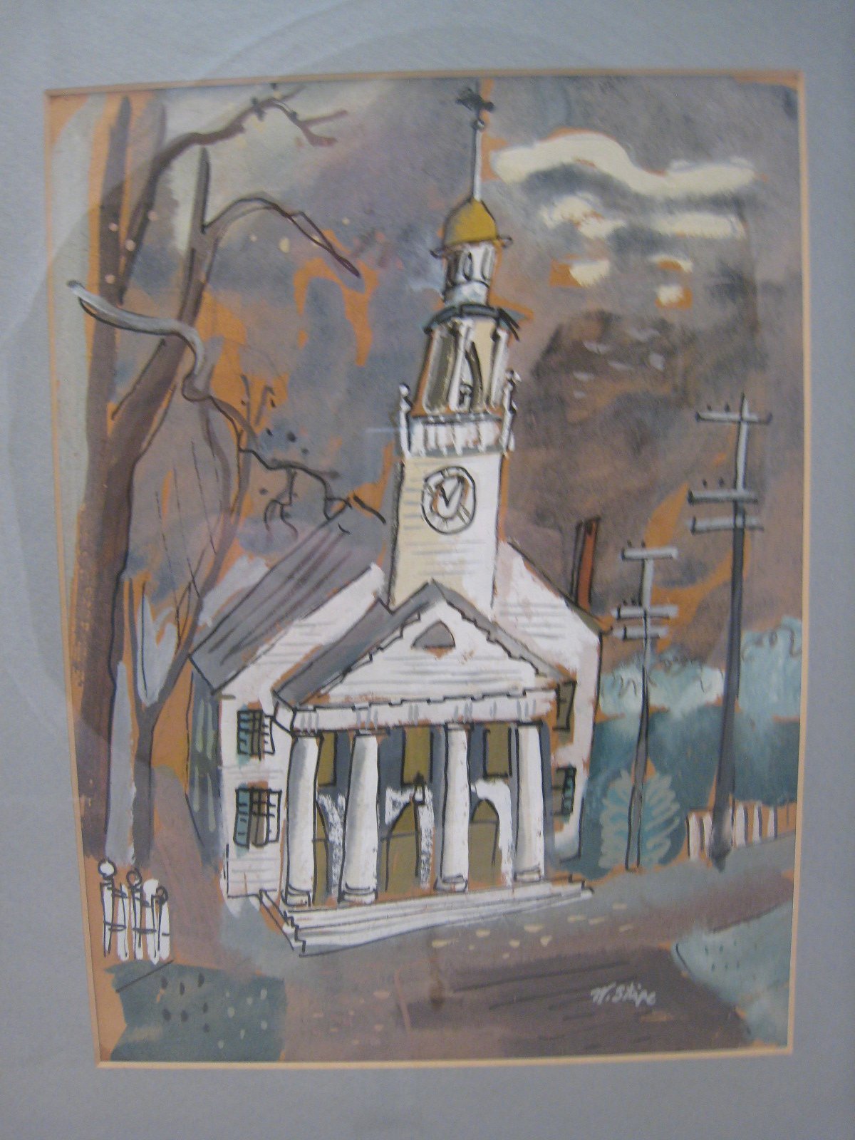 William Stipe Painting and Antique Frame | Antiques Board