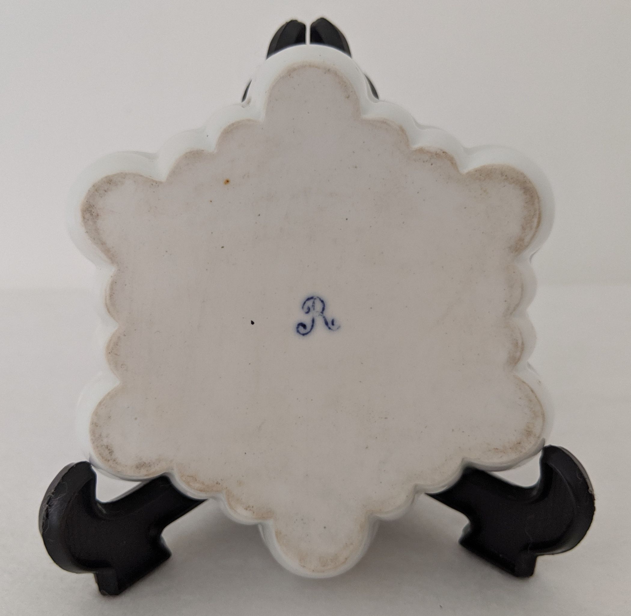 German porcelain dish, used for??? | Antiques Board