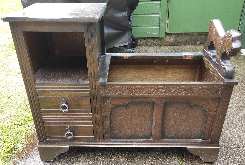 Old Telephone seat | Antiques Board