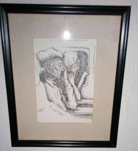 Philadelphia PA USA artist Albert Weiss pen and ink prints and perhaps ...