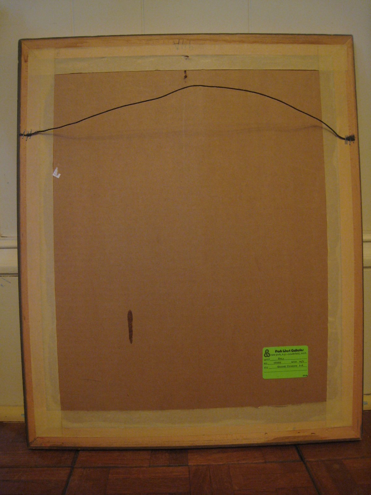 Salvador Dali Wood Engraving "Charon" Divine Comedy | Antiques Board