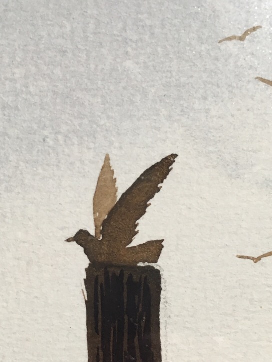 Wellington Ward Jr Watercolor | Antiques Board