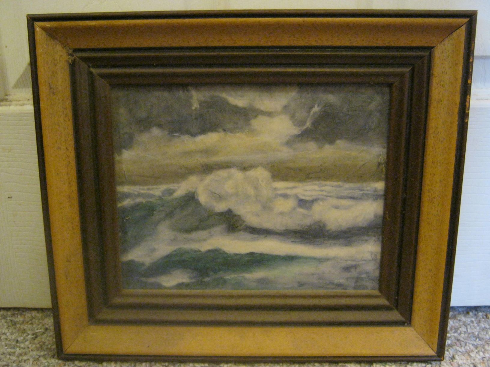 Ocean Waves cardboard print | Antiques Board