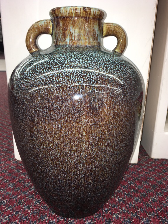 Mottled Drip Glaze Pottery Jug | Antiques Board