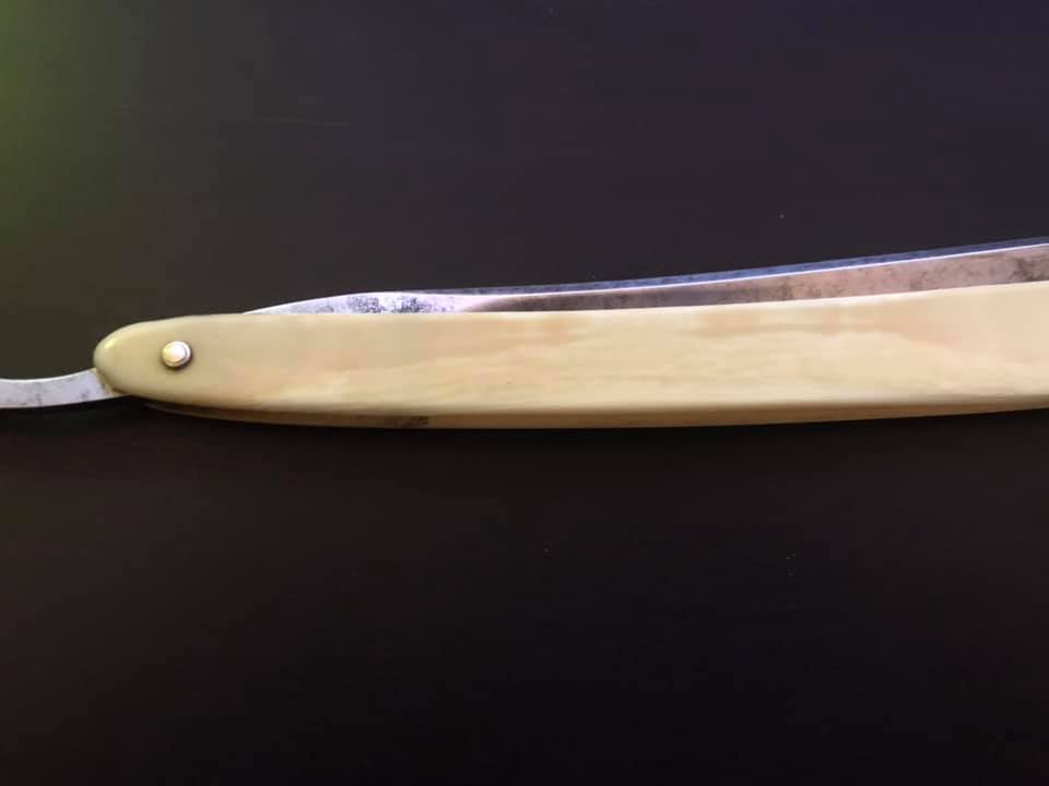 C. Von Eigen Ivory-Scaled Straight Razor (Ca. 1910) | Antiques Board