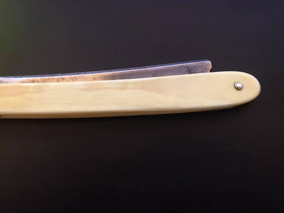 C. Von Eigen Ivory-Scaled Straight Razor (Ca. 1910) | Antiques Board