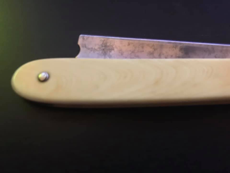 C. Von Eigen Ivory-Scaled Straight Razor (Ca. 1910) | Antiques Board