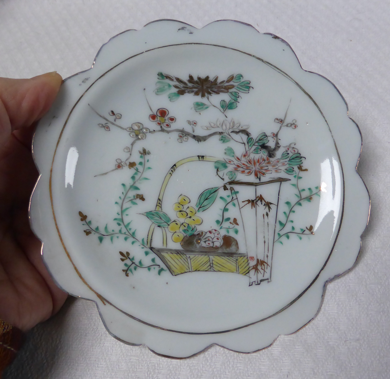 Small hand painted plates - Japanese or Chinese? 20th Century ...