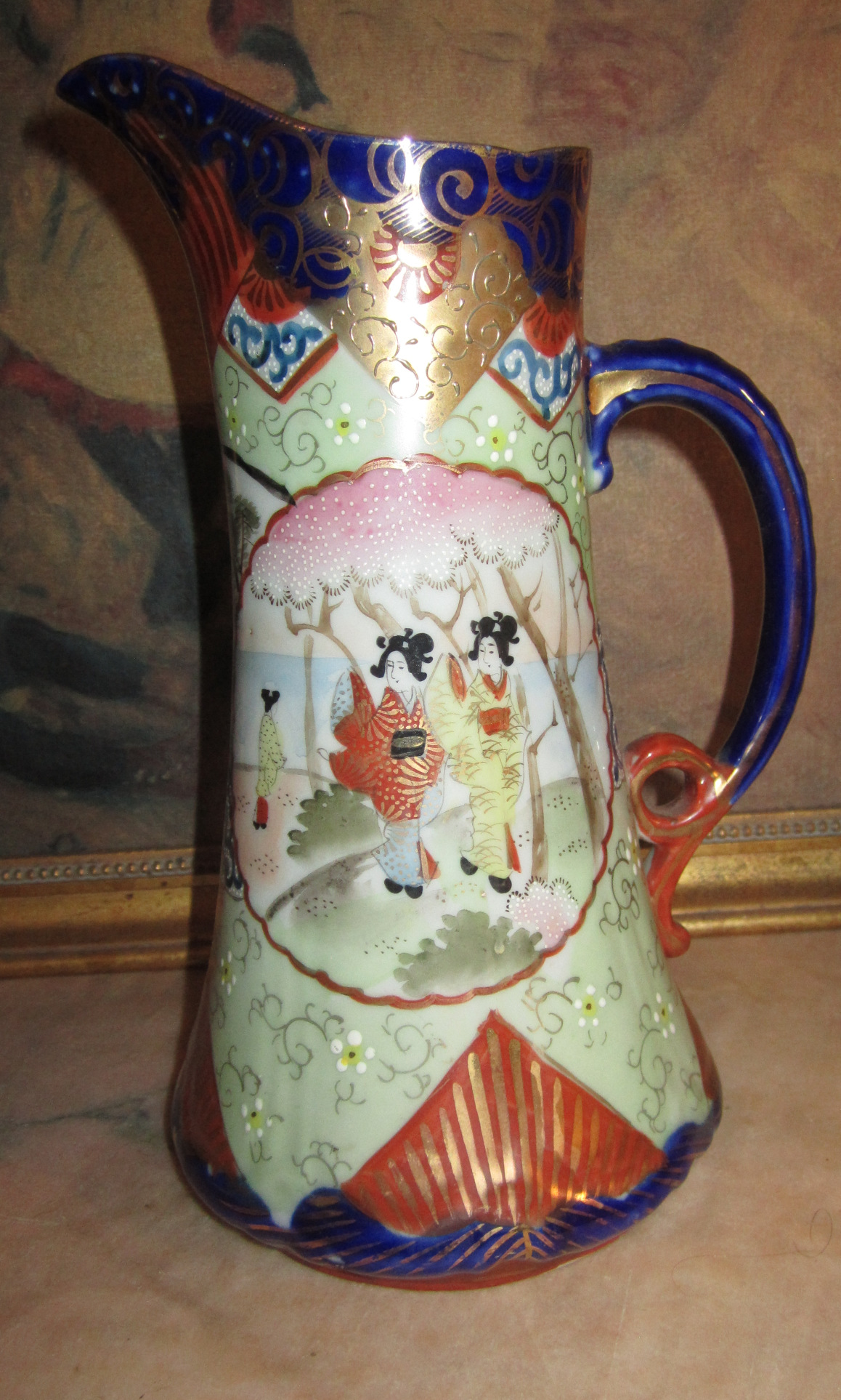 Any information on this Japanese Pitcher? | Antiques Board