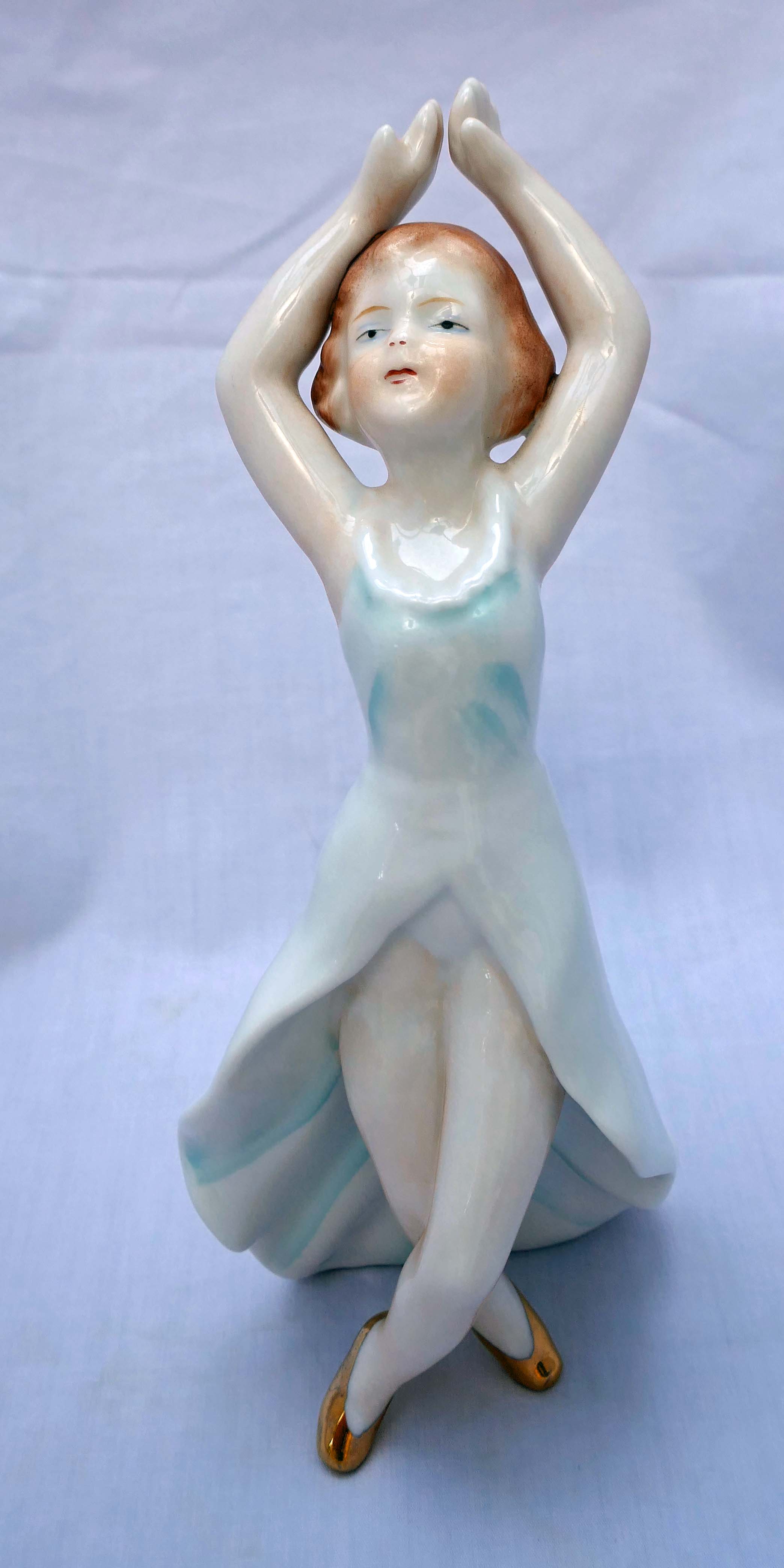 Little porcelain girl, who made her? | Antiques Board
