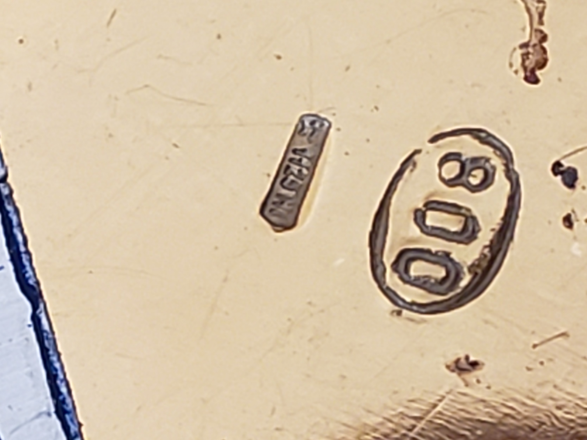 Teeny Tiny Sterling & Gold Lute | Antiques Board