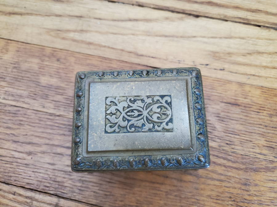 Brass Matchbox With Striker | Antiques Board