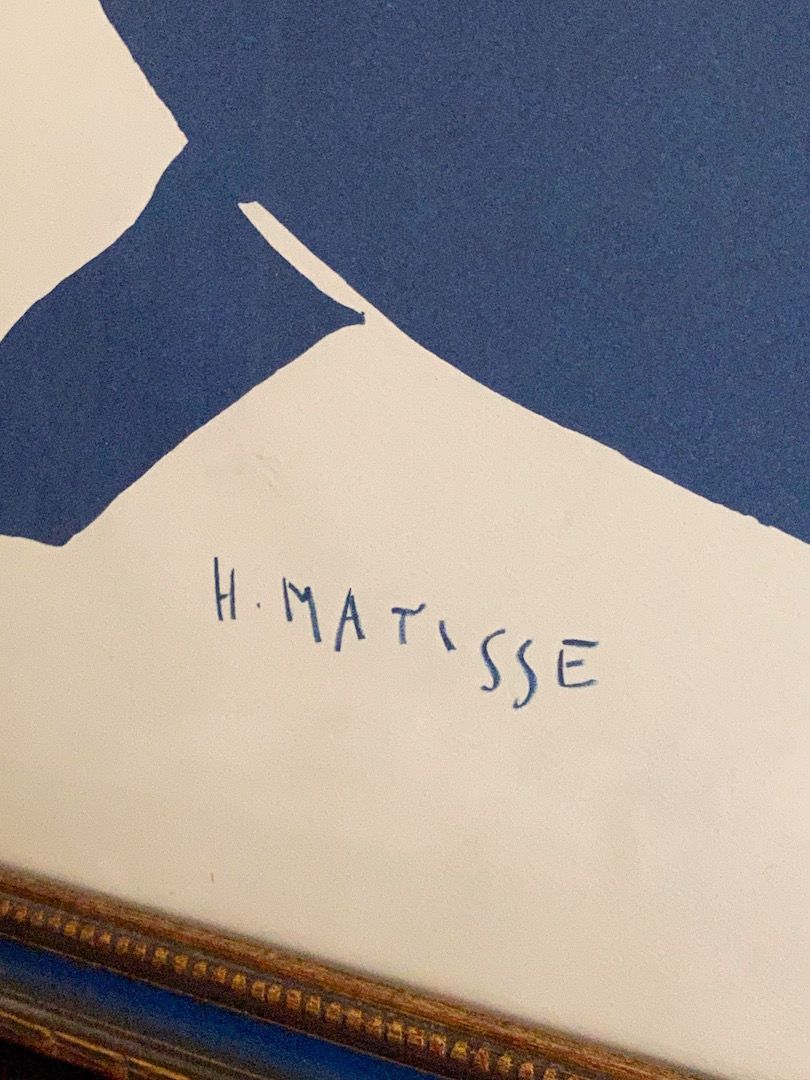 Matisse Blue Nude II print edition question | Antiques Board
