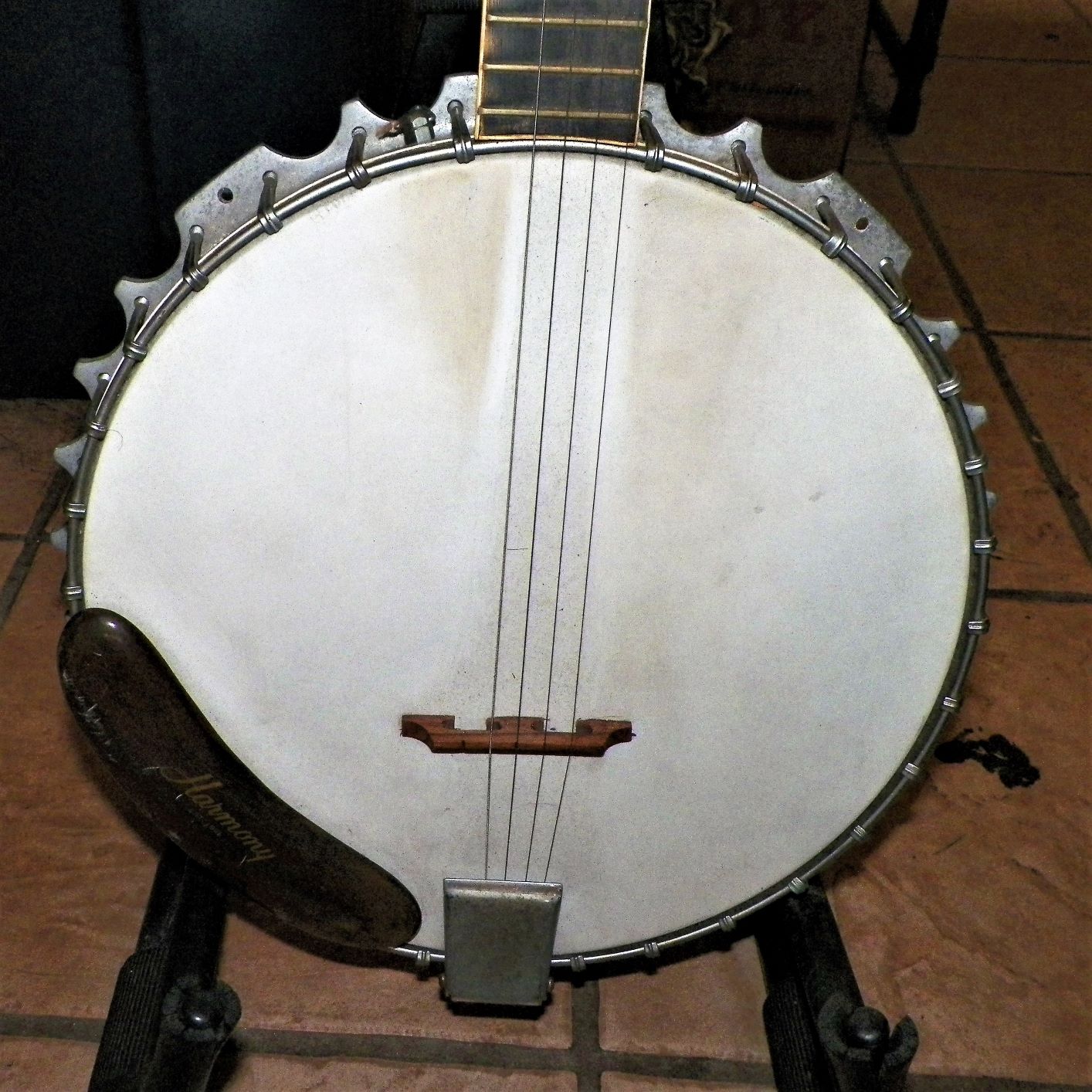 Any Banjo Players here? - Vintage/Antique harmony Steel Banjo - Made in ...
