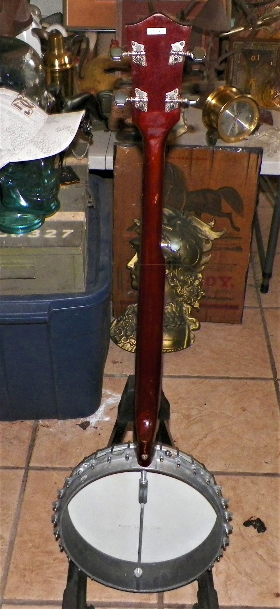 Any Banjo Players here? - Vintage/Antique harmony Steel Banjo - Made in ...